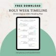 holy-week-timeline-chronological-bible-reading-plan - FaithGateway Pages